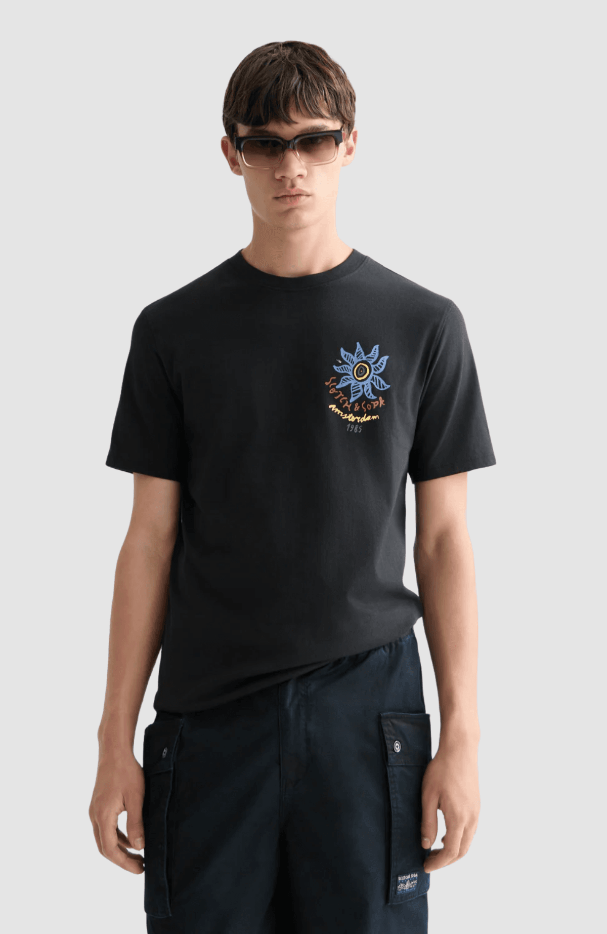 front and back artwork regularfit t-shirt