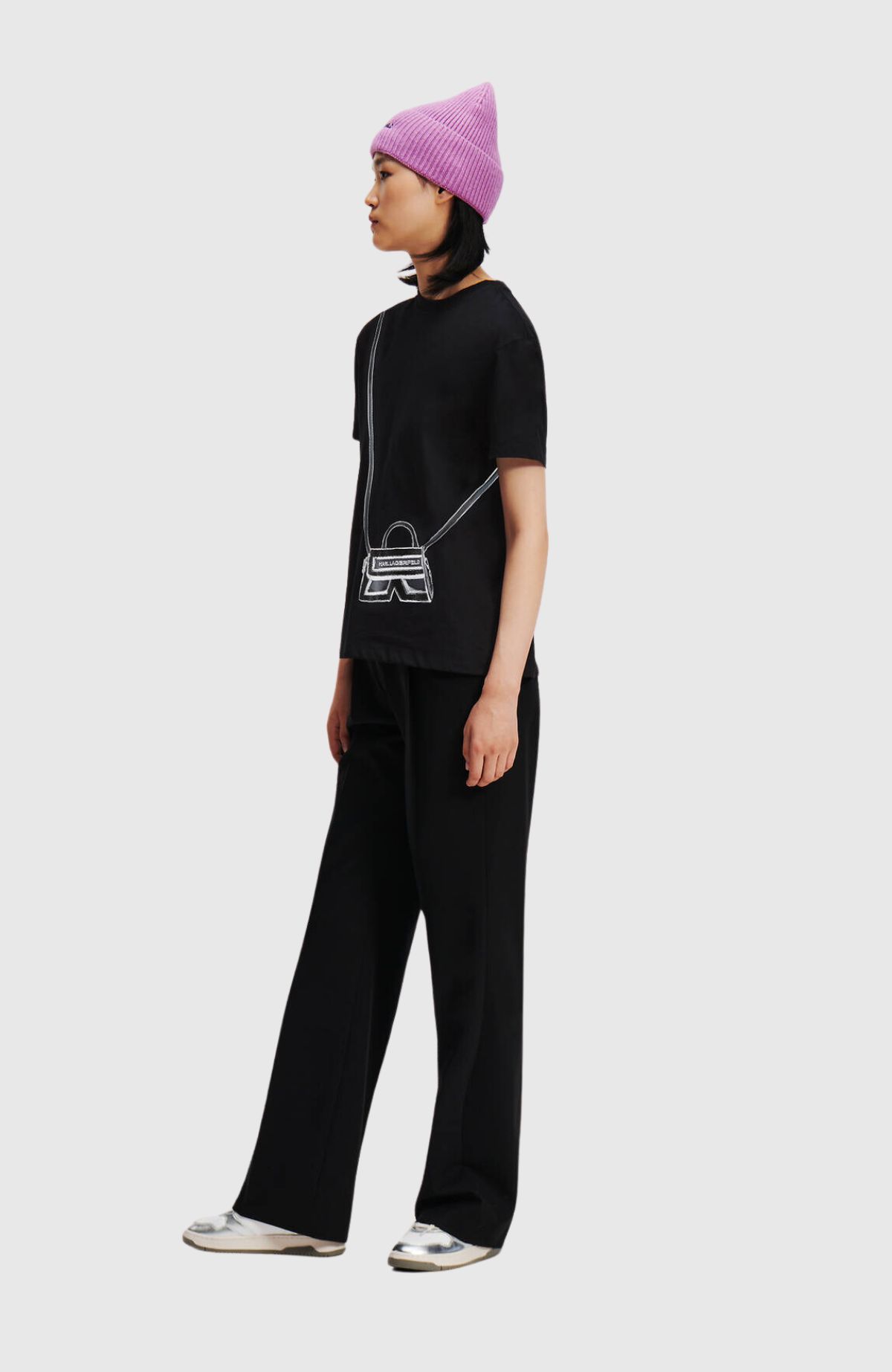karl k cross bag t-shirt